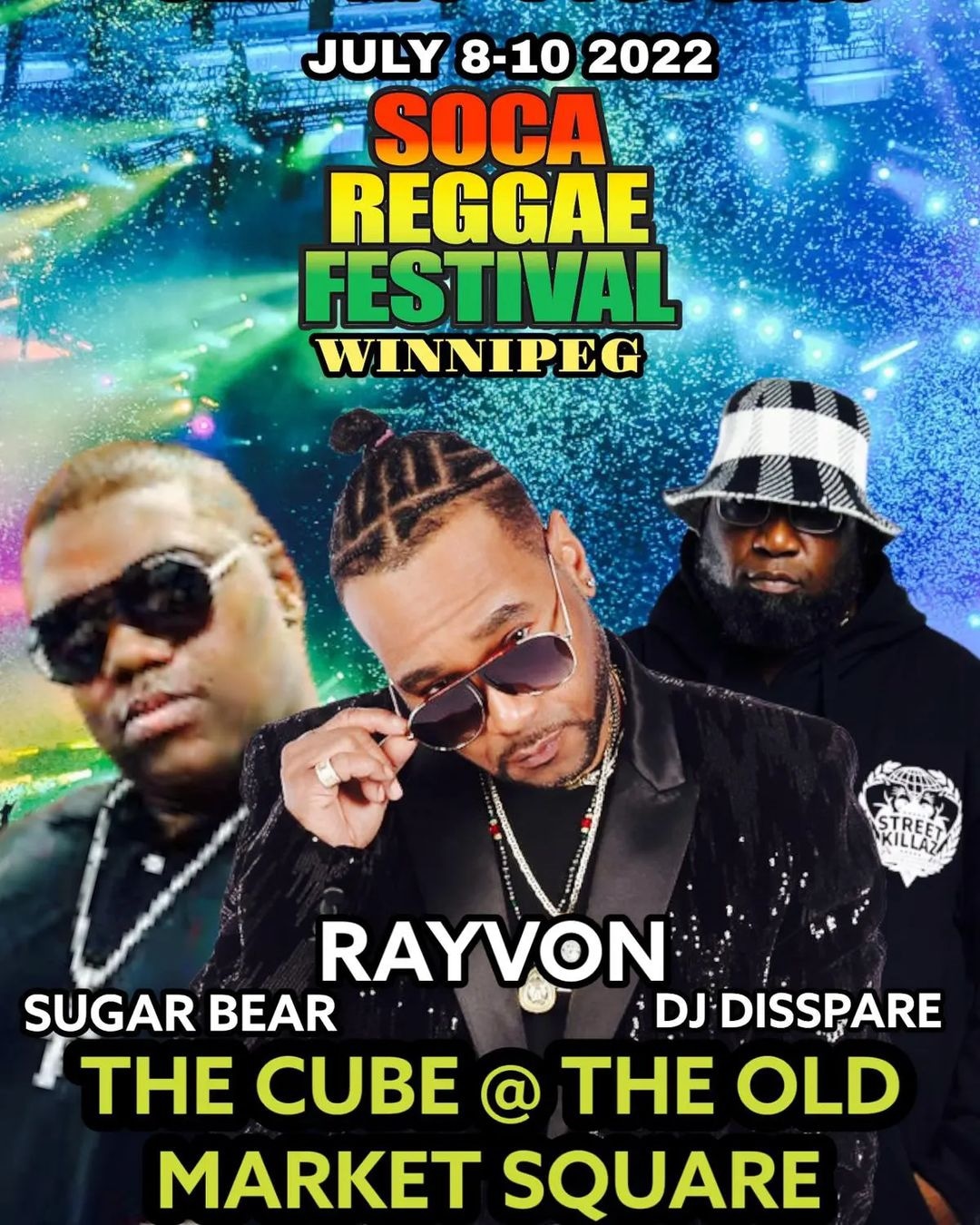 World Renown Reggae/Dancehall Star Rayvon for Winnipeg Soca Reggae ...